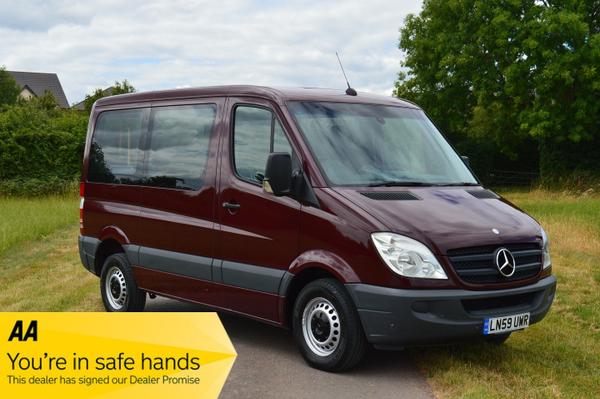Used 2009 Mercedes-Benz Sprinter 2.1 209 CDI Wheelchair Adapted SWB ...