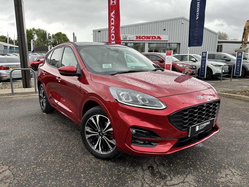 Used 2022 Ford KUGA St-Line X Ed Phev Cvt £26,790 12,806 miles Red ...