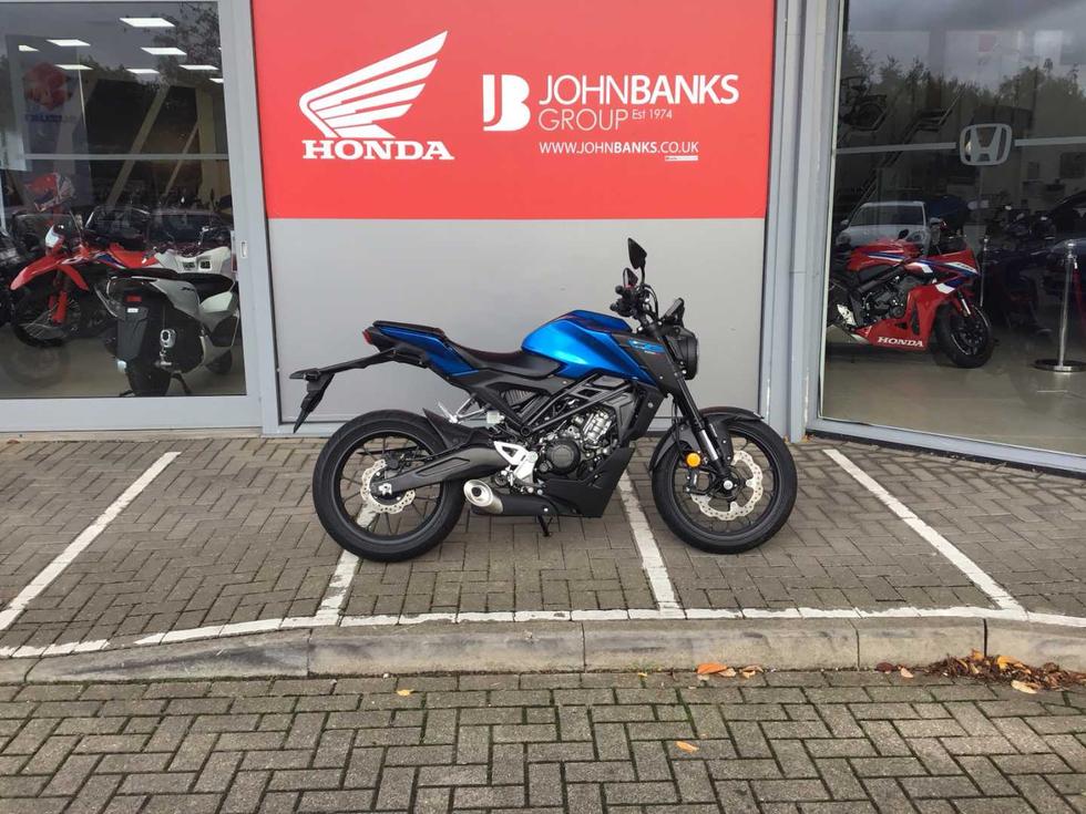 Used ~ Honda CB125R CBF125NARED £4,699 ~ miles Reef Sea Blue Metallic ...