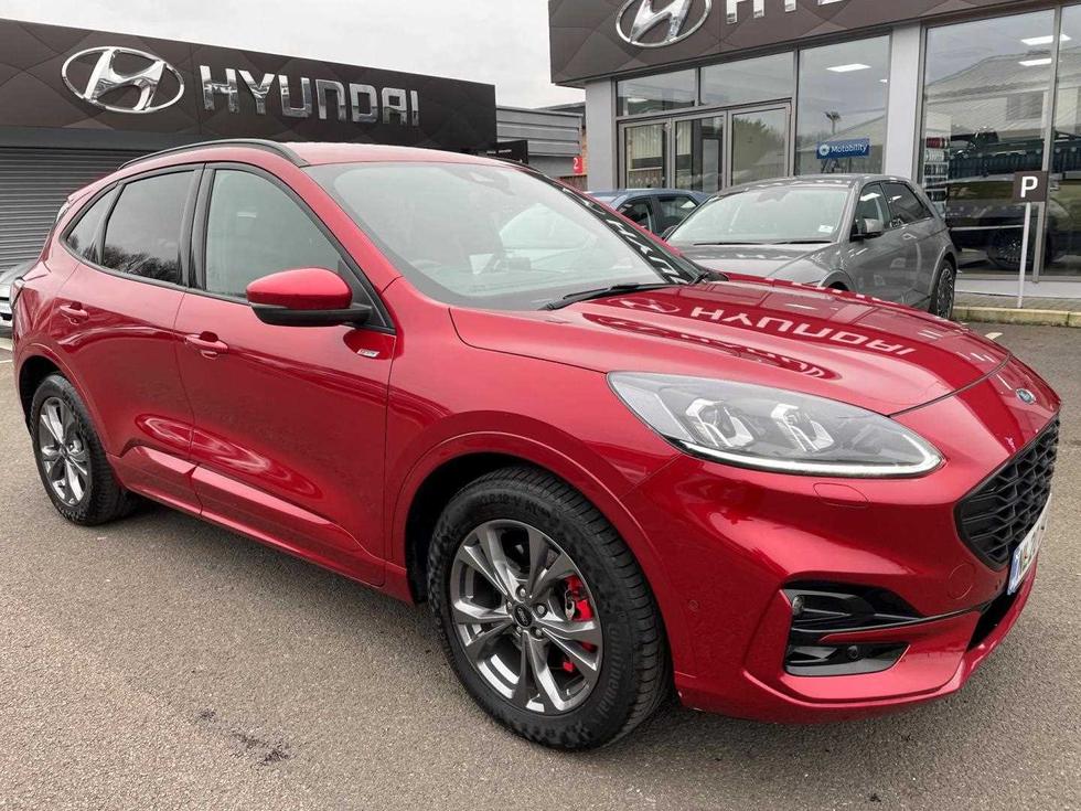 Used 2020 Ford KUGA St-Line First Ed Phev Cvt £16,800 46,000 miles Red ...
