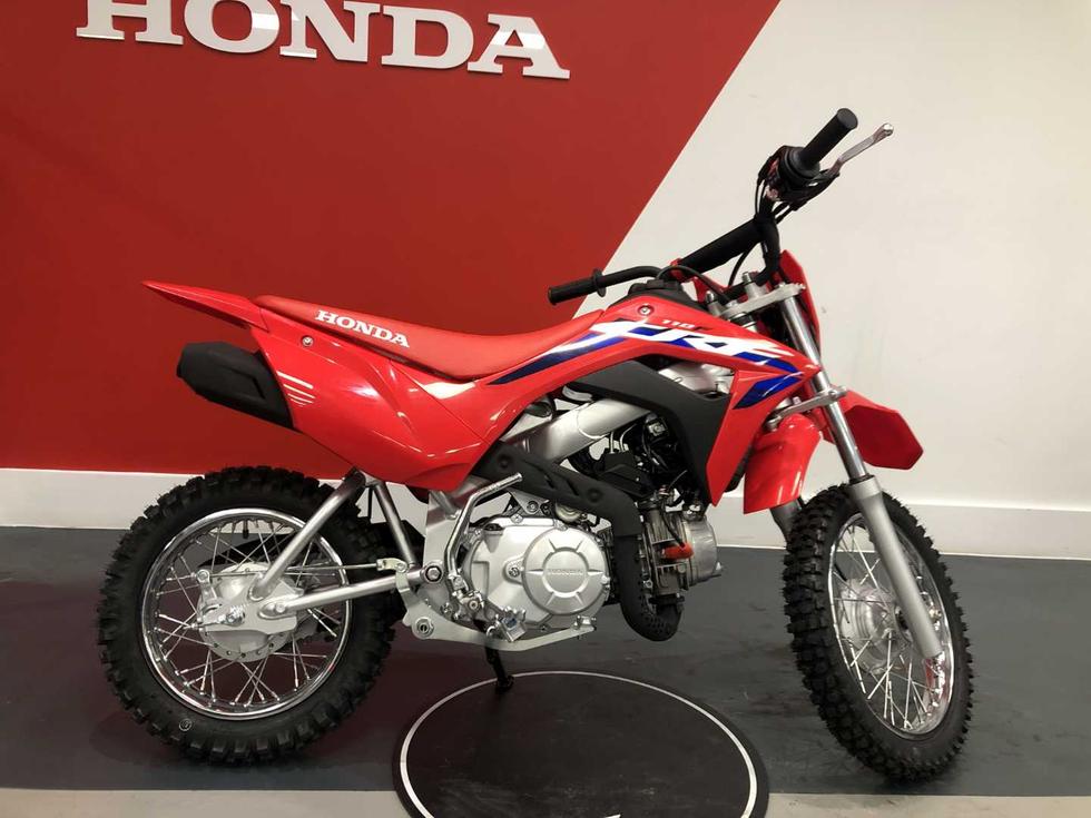 Used ~ HONDA CRF110 CRF110FRED £2,450 ~ miles Extreme Red | John Banks