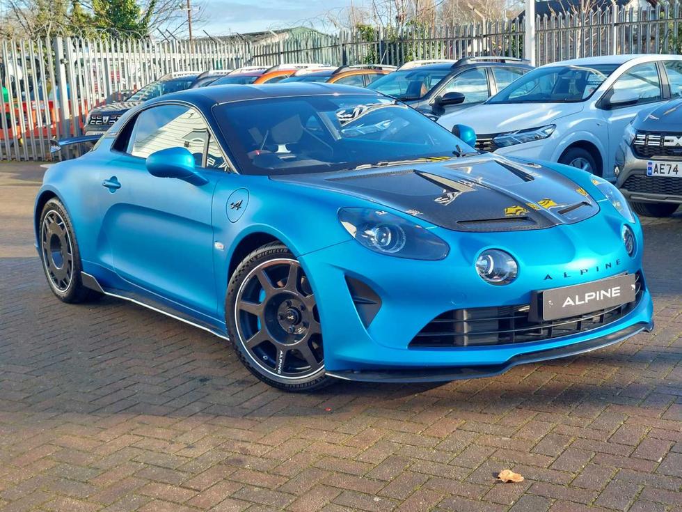 Used ~ Alpine A110 2dr Cpe 1.8 Turbo 300ps R Dct £104,006 10 miles Matt Racing Blue | John Banks