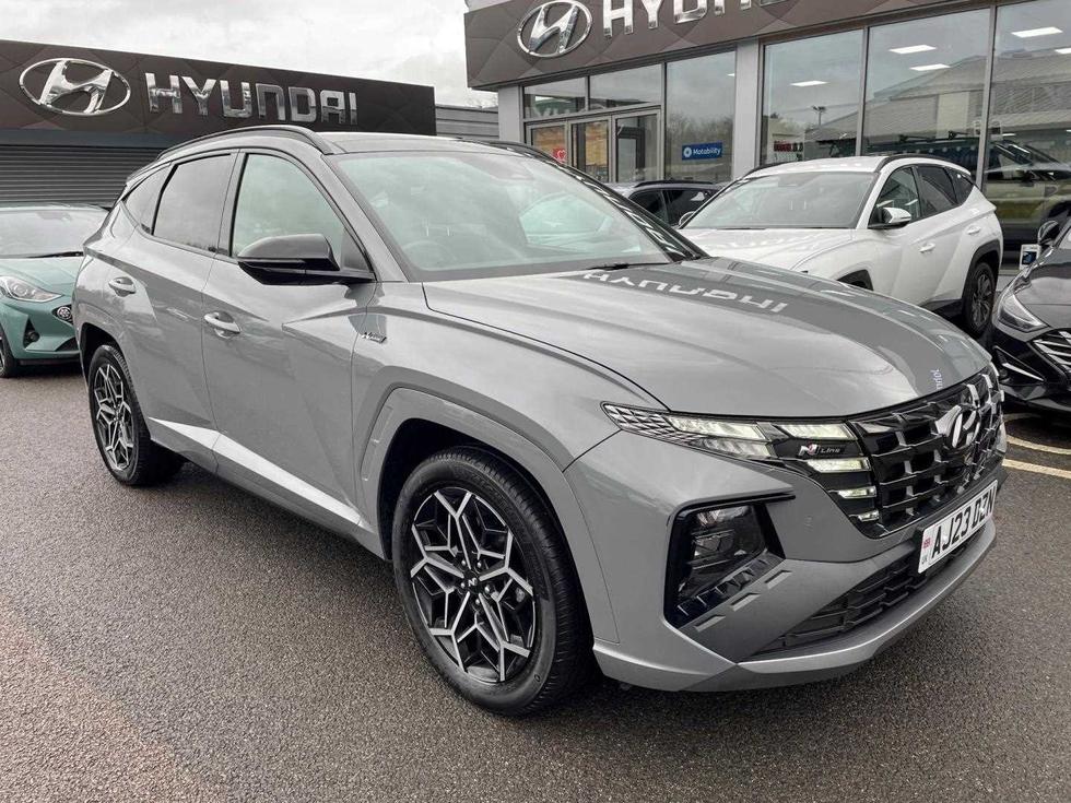 Used 2023 Hyundai Tucson 1.6 T-gdi Hbd 230ps N Line S Au £27,800 9,124 ...