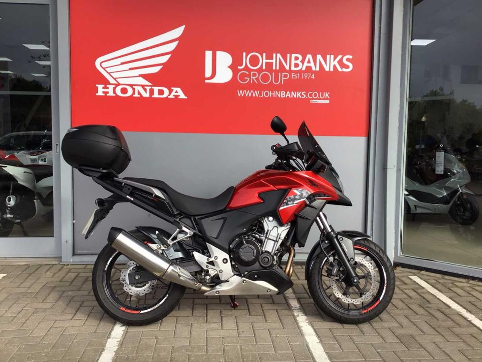Used 2014 Honda CB500X CB500XAEE £3,195 26,874 miles Red | John Banks