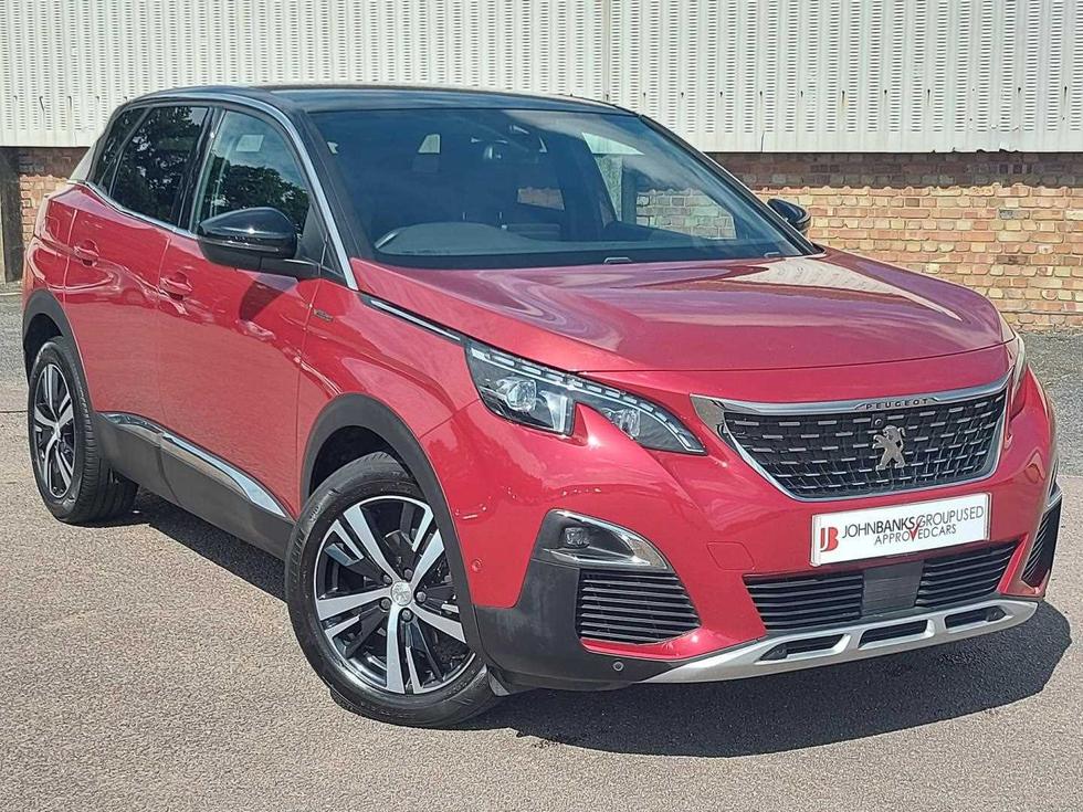 Used 2018 Peugeot 3008 1.2 PureTech GT Line SUV 5dr Petrol Manual Euro ...