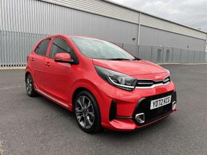 Kia Picanto 1.0 DPi ISG GT-LINE in Chilli Red £11,862
