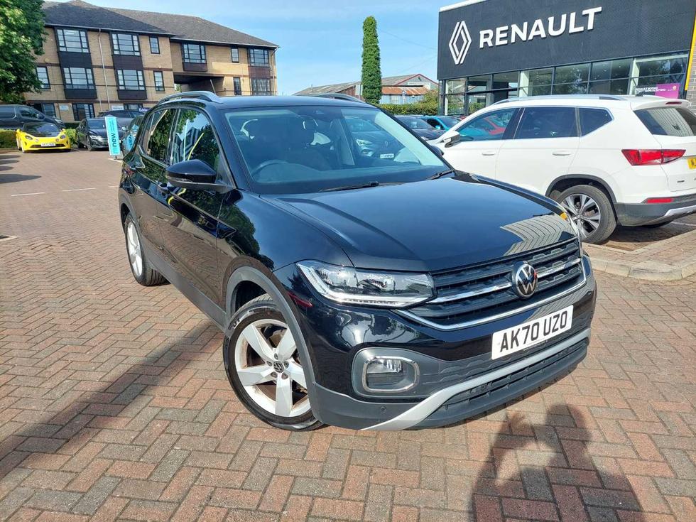 Used 2021 Volkswagen T-Cross Sel Tsi S-A £16,995 40,300 miles Black ...