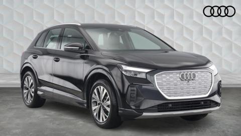 Used 2025 AUDI Q4 e-tron Q4 Sport 45 e-tron kW £46,995 ~ miles Typhoon ...