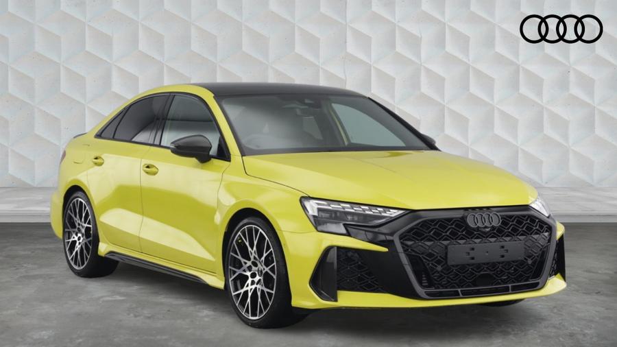 New 2025 Audi RS 3 Saloon Carbon Vorsprung 400 PS S tronic £63,000 ...